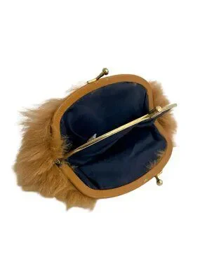 Diann Furs | Bags | Diann Furs Genuine Kangaroo Fur Coin Purse Vintage ...